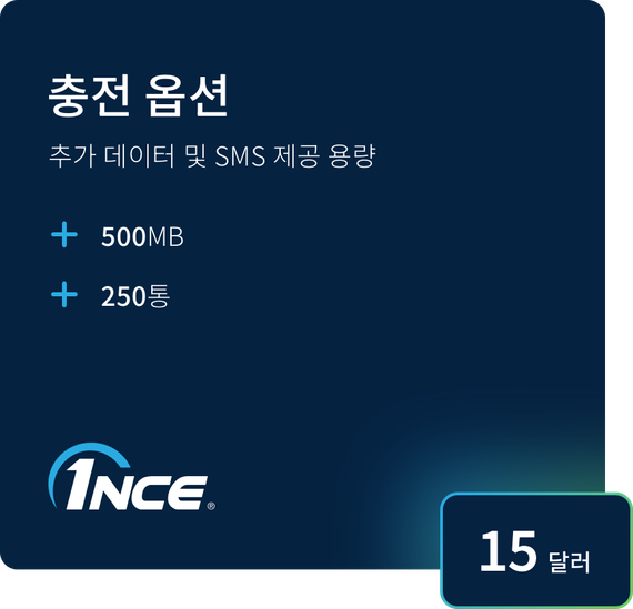 1NCE SIM 요금제 및 패키지 | 1NCE